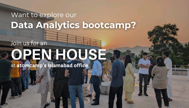 Data Analytics Bootcamp - Open House | atomcamp