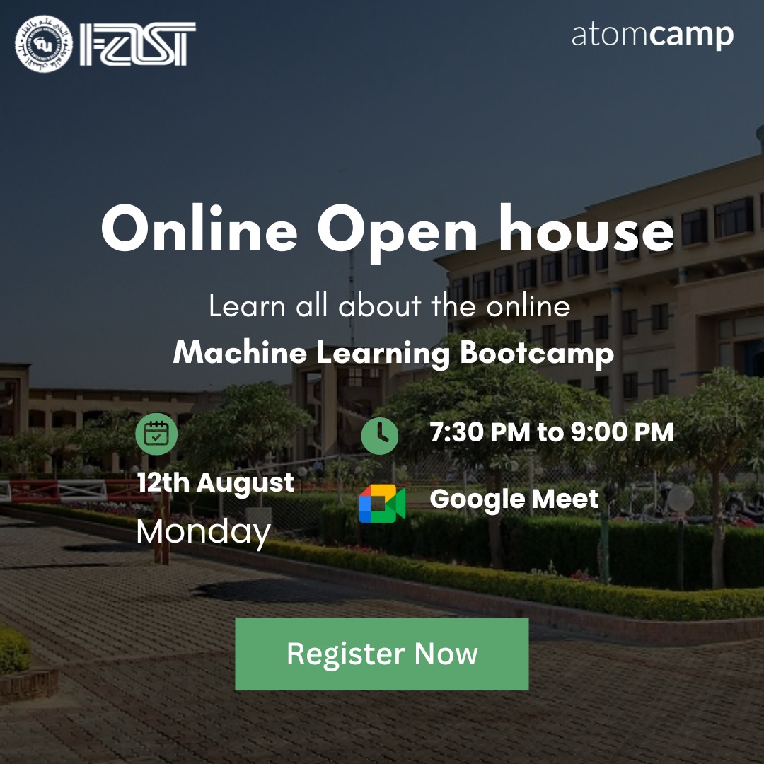 Machine Learning Bootcamp - Open House | atomcamp