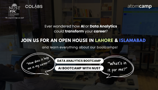Data Analytics & AI Bootcamp - Open House | atomcamp